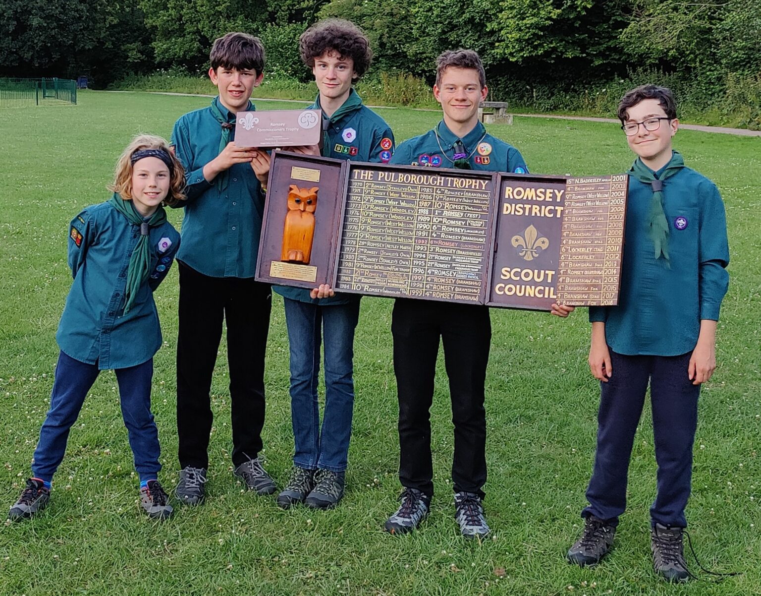 1st Romsey Scout Troop Win Pulborough Trophy | 1st Romsey Scout Group
